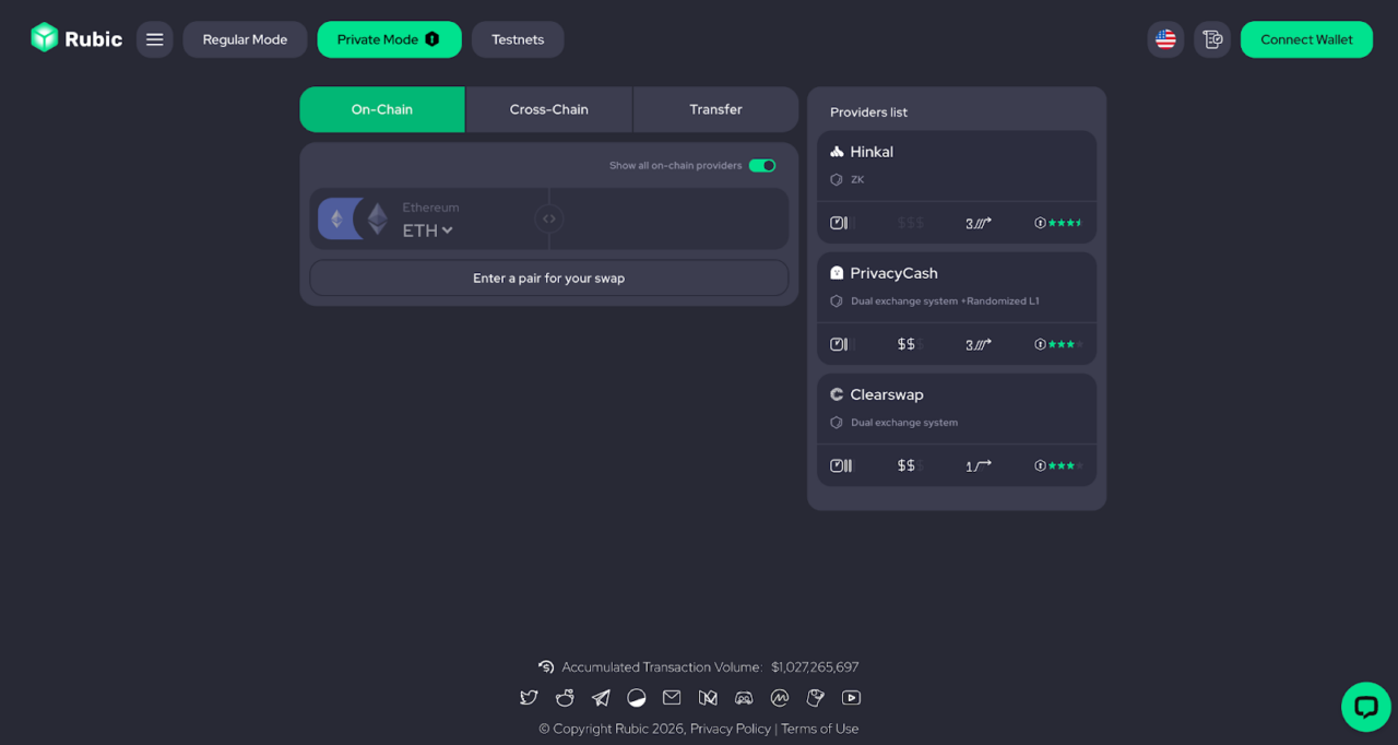 Rubic’s Private Mode: A User’s Guide